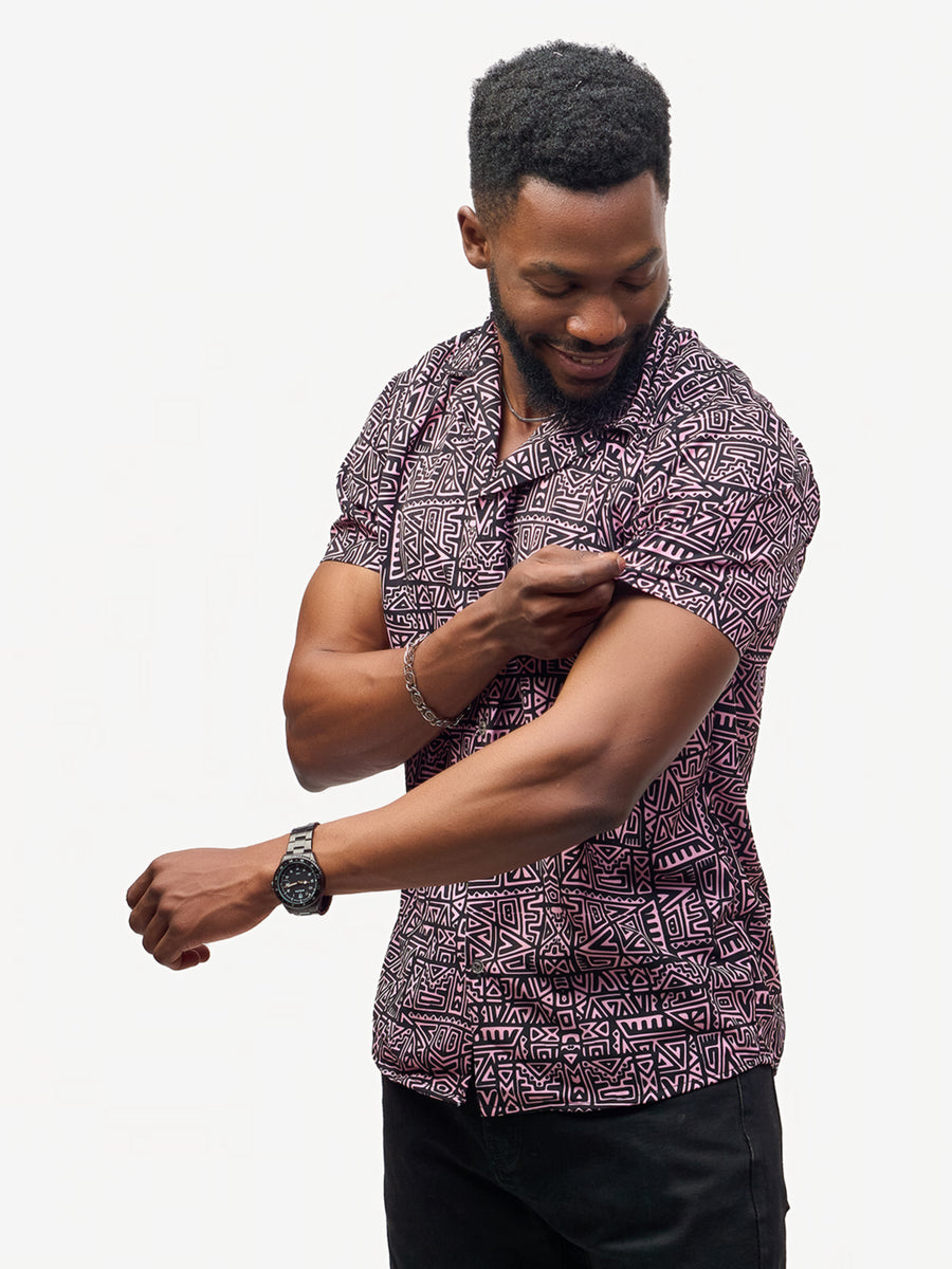 KaliShirts: Pink KK Print – Kitu Kali Africa